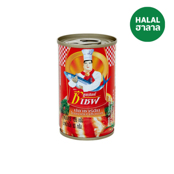 ซาร์ดีนในซอสมะเขือเทศ 155g – 🇪🇺 Delifresh EU