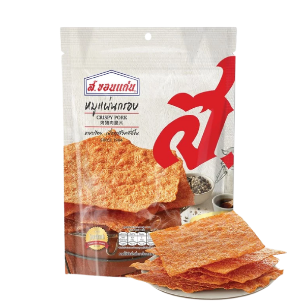 หมูแผ่นอบกรอบ 140g – 🇪🇺 Delifresh EU