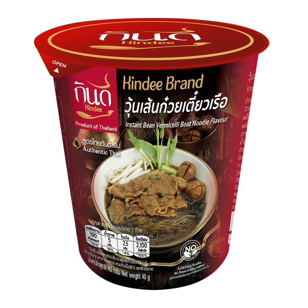 วุ้นเส้นกึ่งสำเร็จรูป รสก๋วยเตี๋ยวเรือ 40g – 🇪🇺 Delifresh EU